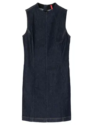 Spanx Sleeveless Denim Mini Dress - Blue