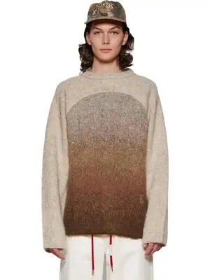 ERL Knitted Sweater Brown