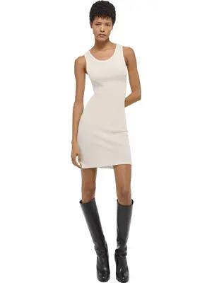 Helmut Lang Tank Dress - Ivory