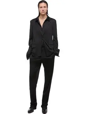 Helmut Lang Jersey Classic Blazer - Black
