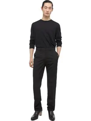 Helmut Lang Curved Sleeve Sweater - Black