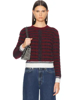 Chanel Coco Mark Sweater - Red