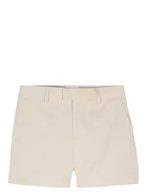 Closed Rouny Cotton Twill Shorts - Neutrals