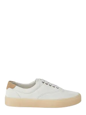 Brunello Cucinelli Low-top Suede Sneakers - White