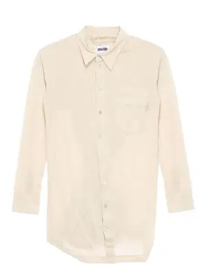 MAGLIANO Asymmetric Cotton Shirt - Neutrals