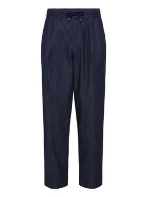 BRUNELLO CUCINELLI Straight-leg Chambray Jeans