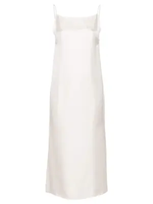 LOULOU DE SAISON Loulou Studio Sulum Silk Maxi Dress
