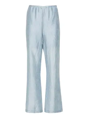 Rodebjer Lunara Straight-leg Trousers - Blue