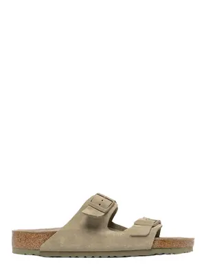 BIRKENSTOCK Birkenstock Arizona Suede Sandals Neutrals