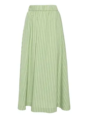RODEBJER Rodebjer Marla Striped Midi Skirt