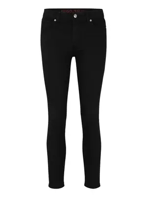 Hugo Slim-cut Trousers - Black