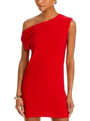 NORMA KAMALI One Shoulder Mini Dress
