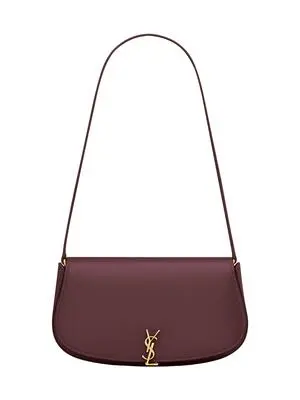 Saint Laurent Mini Flap Shoulder Bag - Burgundy