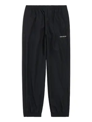 Balenciaga Logo Track Pants Black