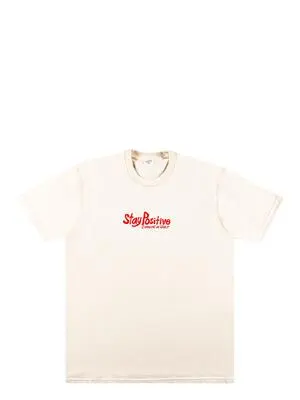 Supreme Stay Positive Tee 'natural' Cream