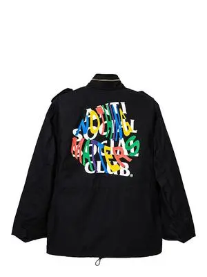 ANTI SOCIAL SOCIAL CLUB X Alpha M65 Field Coat - Black