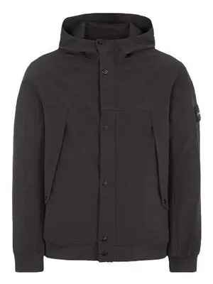 Stone Island Soft Shell Jacket - Black