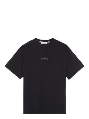 Stone Island Short Sleeve 'camo One' T-shirt - Black