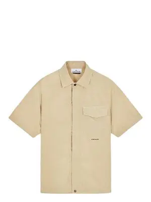 Stone Island Short Sleeve Overshirt - Sand