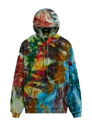 Kith Advisory Board Crystals Tie Dye Hoodie - Purple Green