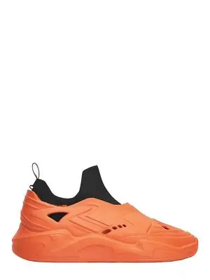 NOTWOWAYS Foams Orange Slip-on Sneakers - Burnt Ntw Orange/cloud White
