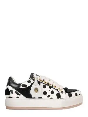Kurt Geiger Southbank Tag Platform Sneaker - Open White