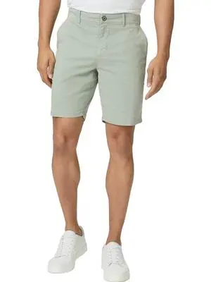 Paige Phillips Stretch Cotton Chino Shorts - Dried Thyme