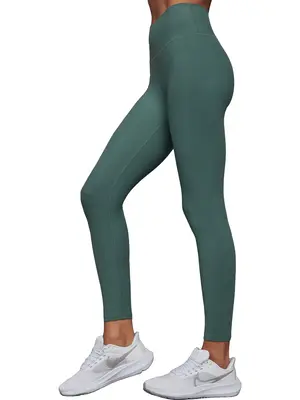 Carbon38 High Rise Legging In Melt Silverpine
