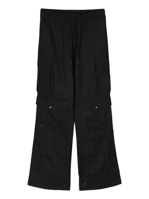 MAUNA KEA Straight-leg Cargo Trousers - Black