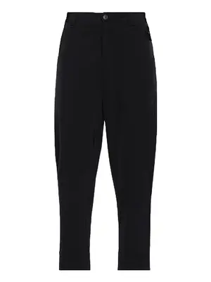 Isabel Benenato Tapered Twill Pants - Black