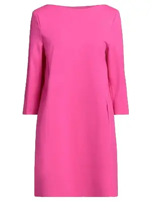 Liviana Conti Mini Flared Dress - Magenta