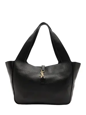 Saint Laurent Bea Leather Tote - Black