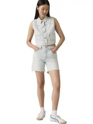 LEVI'S 501 Mid Thigh Denim Shorts - Practice Match