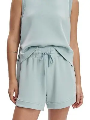 Varley Varley Ollie High Rise Shorts Ether Blue