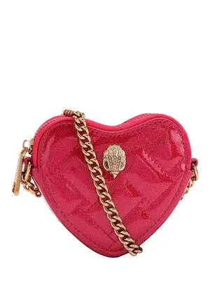 Kurt Geiger Micro Heart Crossbody - Red