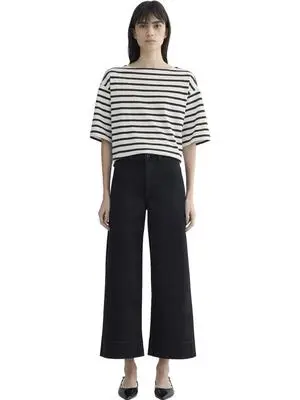 Everlane Mariner Cropped Jean Black
