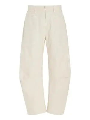 NILI LOTAN Shon Stretch-Cotton Pants