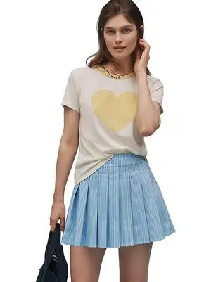LETLUV Heart Ringer Tee Yellow