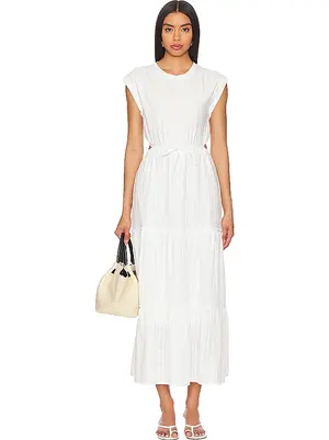 Heartloom Janie Midi Dress - Ecru