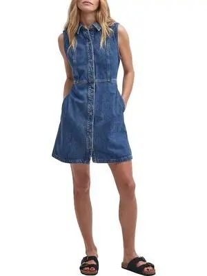 BARBOUR Molly Sleeveless Denim Dress