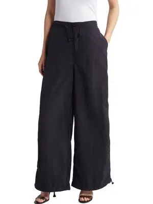 NIKKI LUND Marianna Wide Leg Trousers - Black