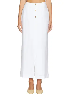 Posse Gigi Column Skirt - Ivory