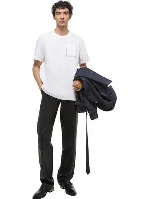 Helmut Lang Utility Pocket Tee - White