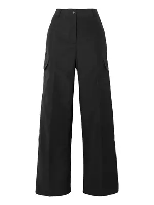 Our Legacy Alloy Shell Wide-leg Cargo Pants - Black