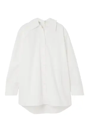 JIL SANDER Jil Sander Oversized Cotton-Poplin Shirt