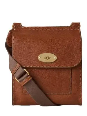 Mulberry Small Antony Leather Crossbody Bag - Oak