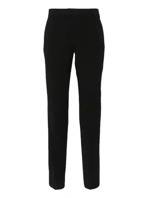 Ami Tapered Tailored Trousers - Black