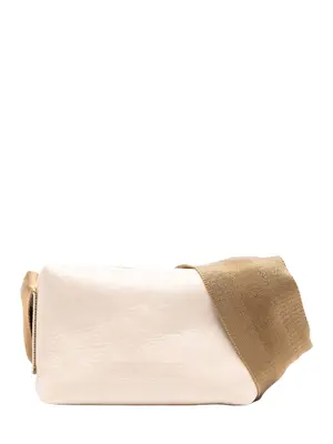 UMA WANG Small Leather Shoulder Bag - White