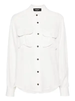 Dsquared2 Pointed-collar Shirt - White