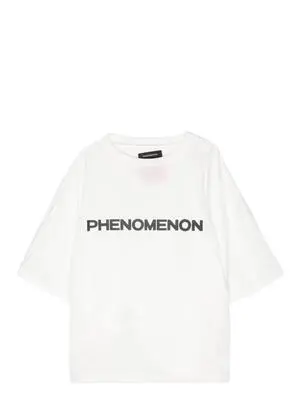 FUMITO GANRYU X Phenomenon Logo-print T-shirt - White
